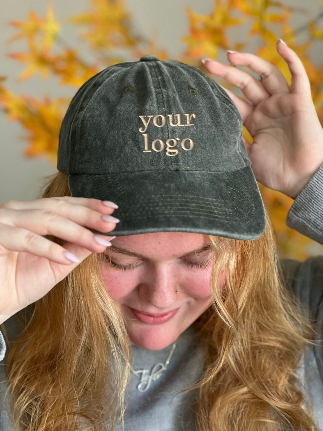 Custom Hat, Custom Embroidered Hat , Personalized Dad Cap , Embroidery ...