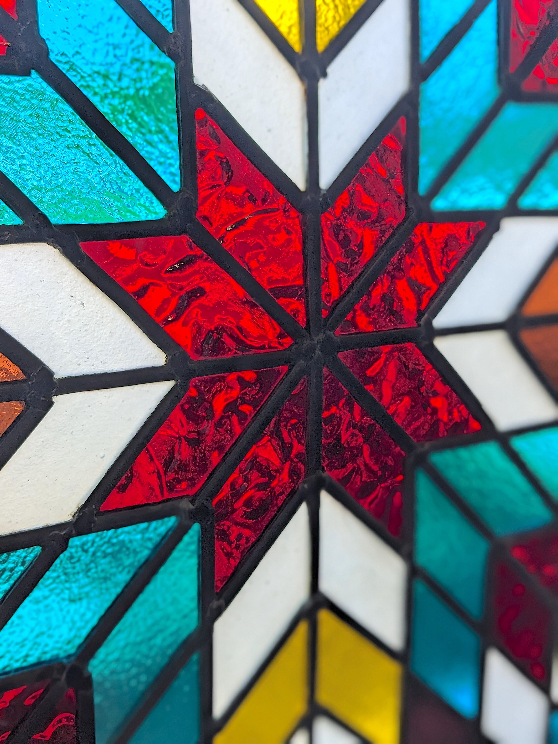 Large Barn Quilt Triangle - Etsy