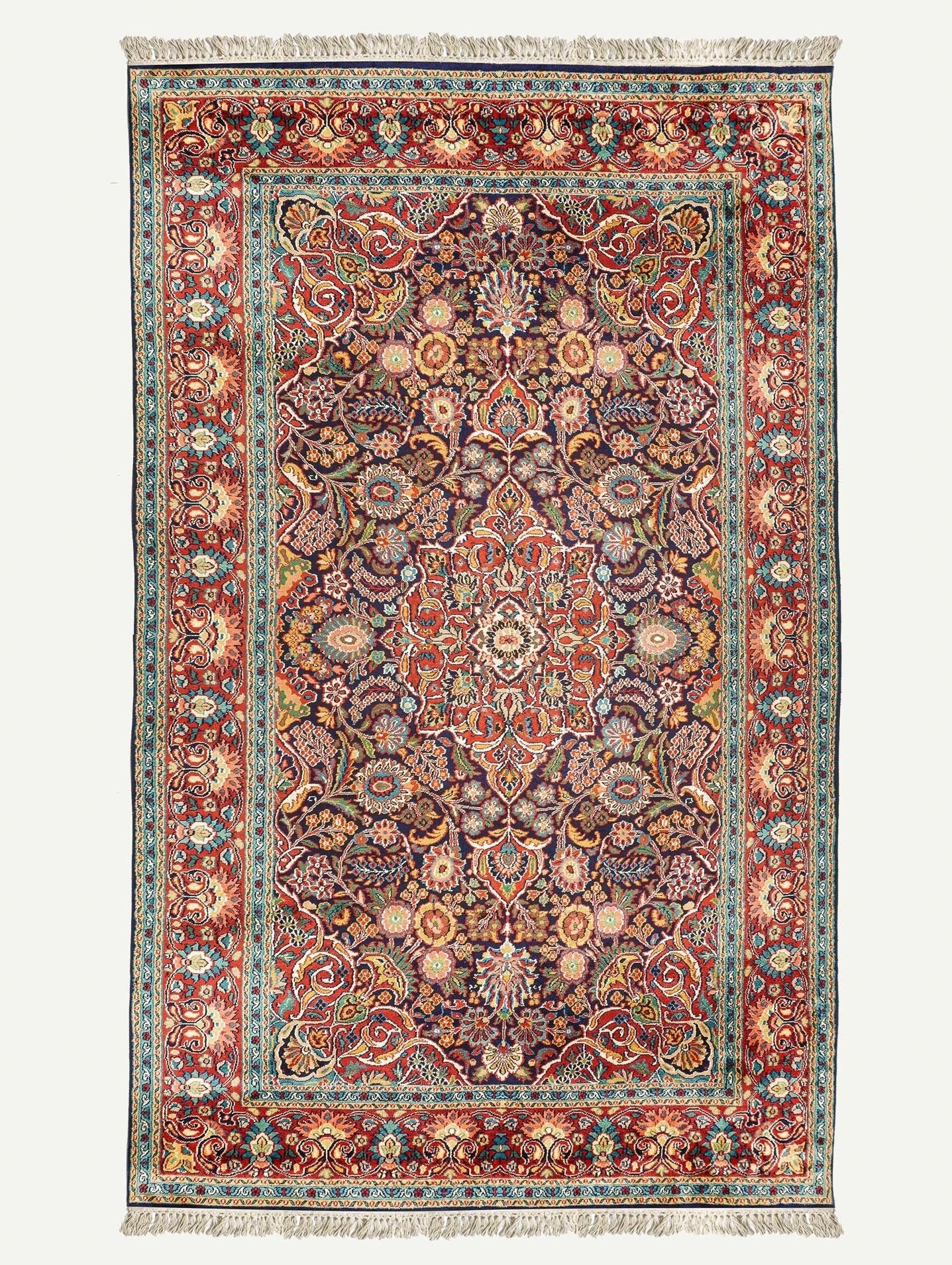 Handmade Silk Luxury Carpet From Kashmir - Etsy