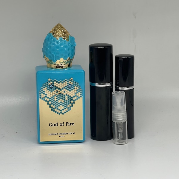 God of Fire Perfume Sample - Etsy