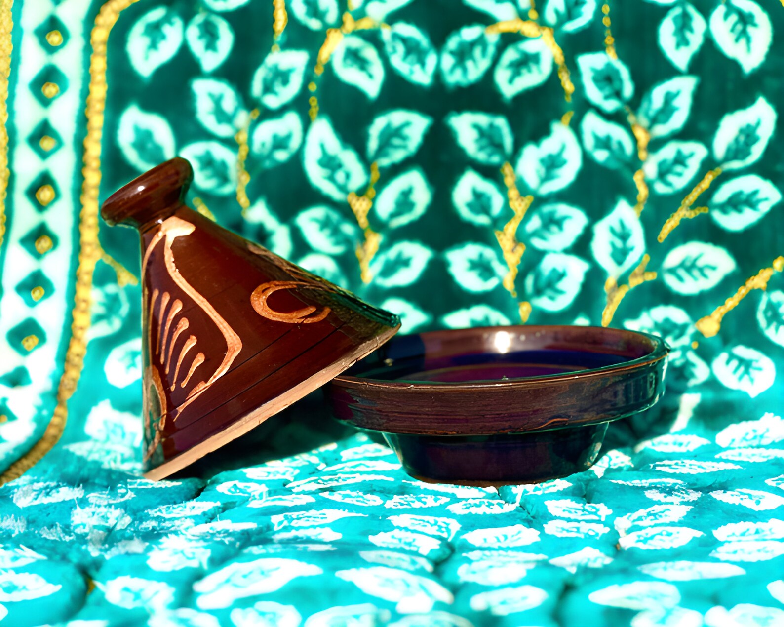 Small Tagine Handmade Authentic Berber Ceramic for Cooking, Serving ...