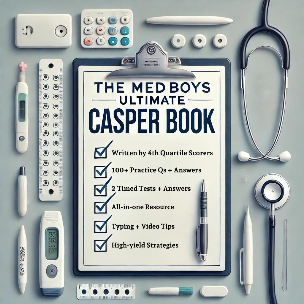 The Medboys Ultimate Casper Book - Etsy