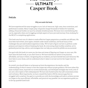 The Medboys Ultimate Casper Book - Etsy