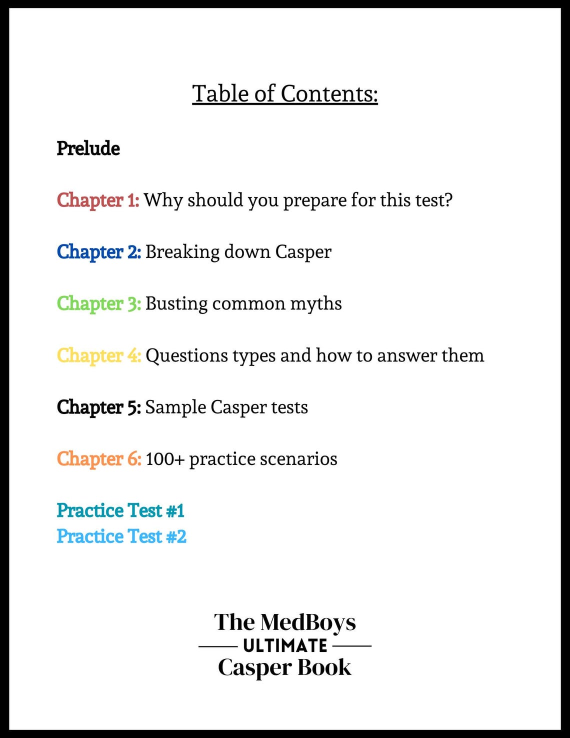 The Medboys Ultimate Casper Book - Etsy