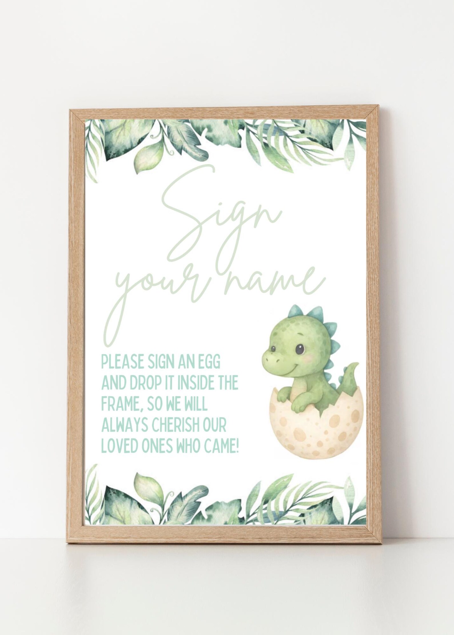Hatching Soon Dinosaur Baby Shower Sign Bundle - Etsy