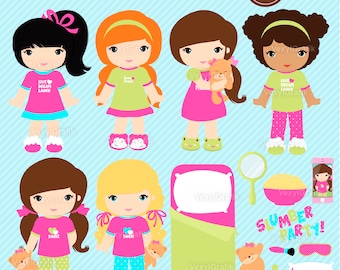 Cute Little Monsters Clipart Instant Download PNG Files 300 - Etsy