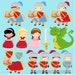 Knight and Dragon Clipart, Instant Download PNG Files - 300 Dpi, Baby ...