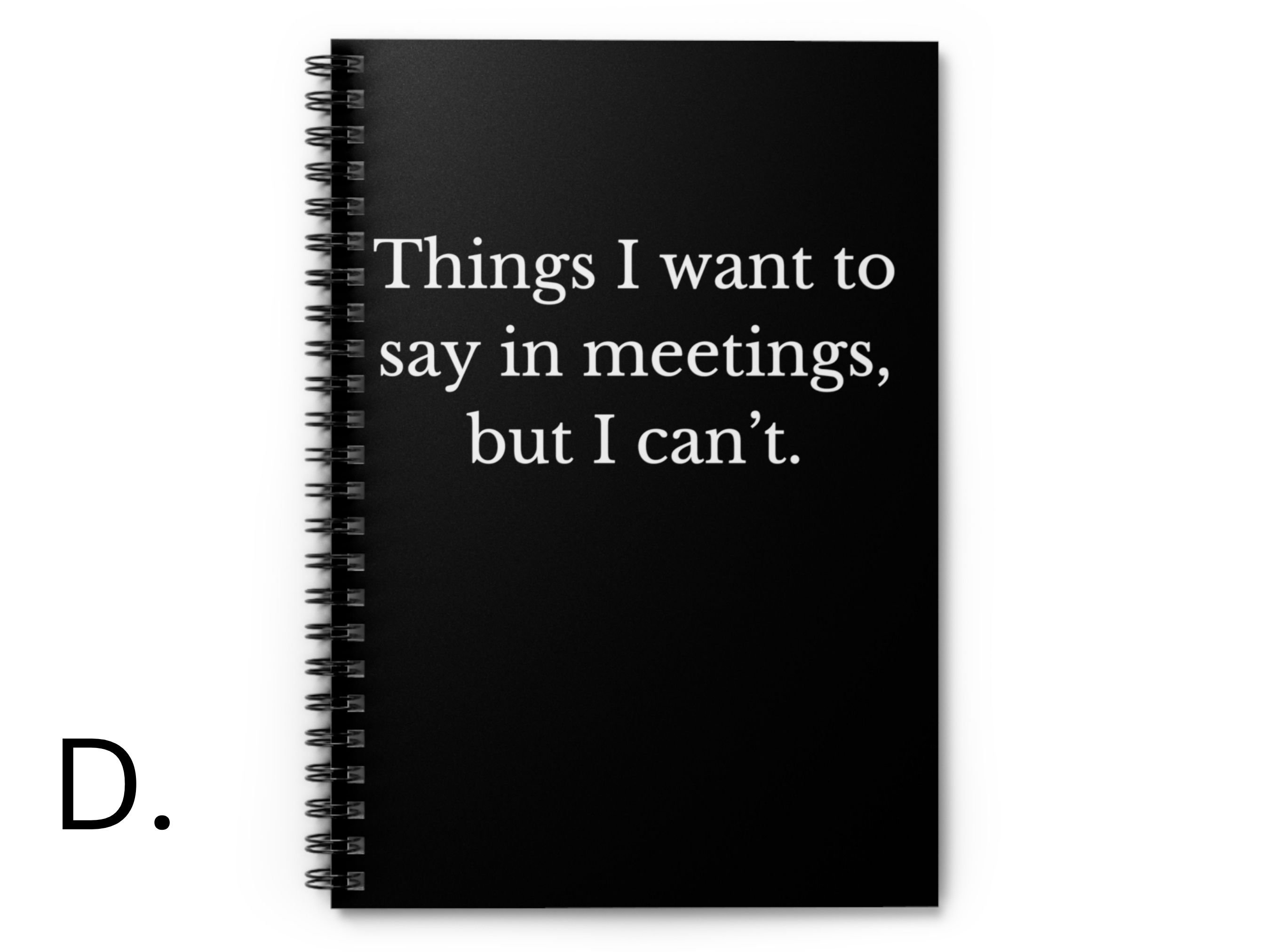 Funny Office Notebook Administrative Professionals Day Gift Office ...