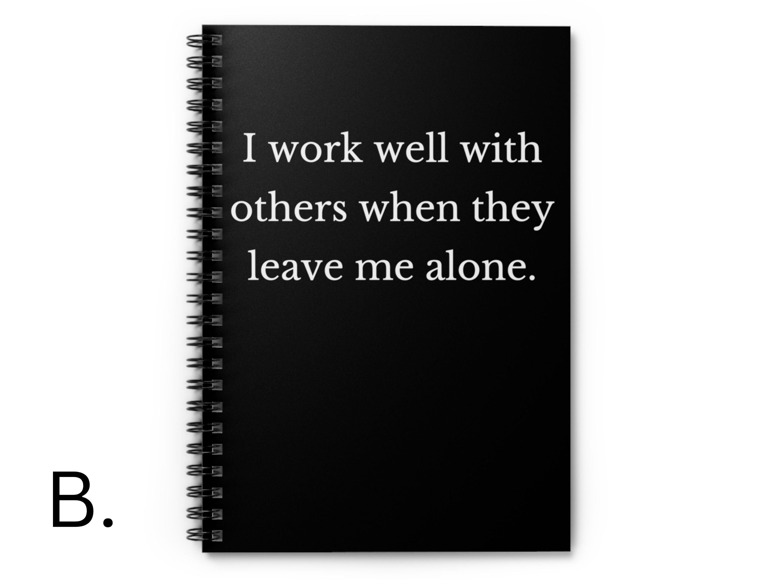 Funny Office Notebook Administrative Professionals Day Gift Office ...