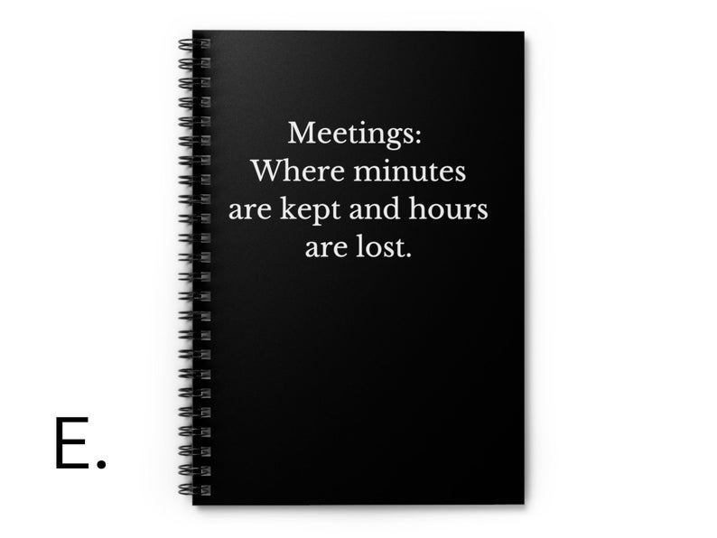 Funny Office Notebook Administrative Professionals Day Gift Office ...