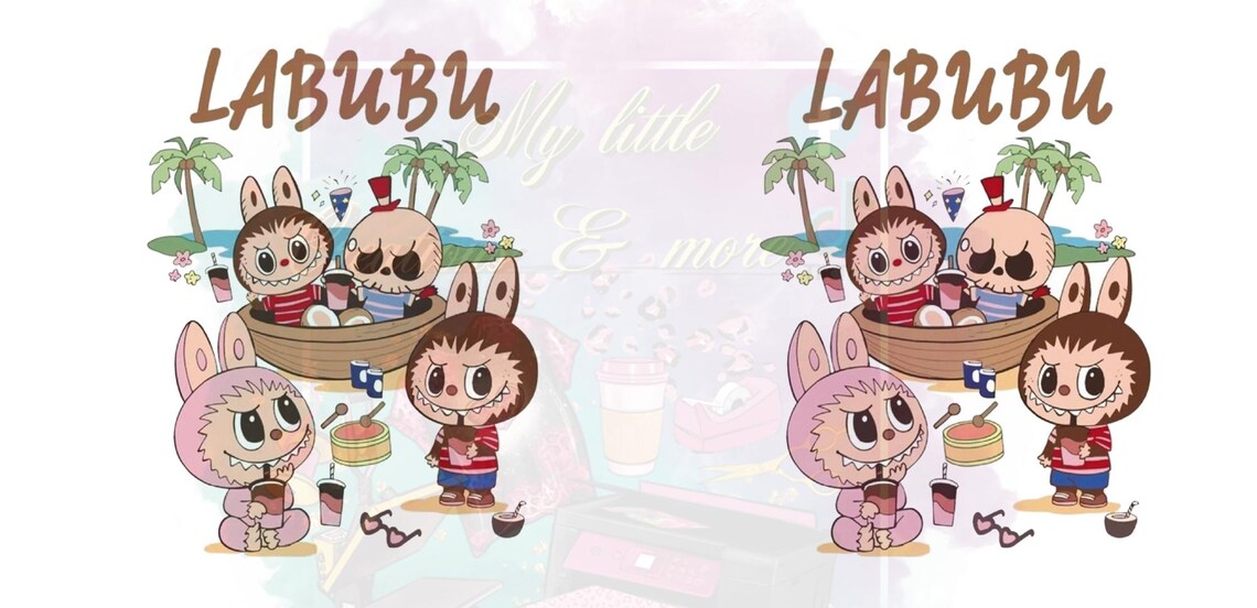 Labubutumbler Wrap - Can 16oz - Labubusublimation Design - Sublimation ...