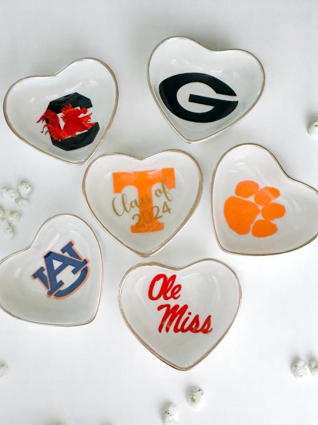 University Custom Trinket Ring Dish Dorm Decor Graduation, University ...