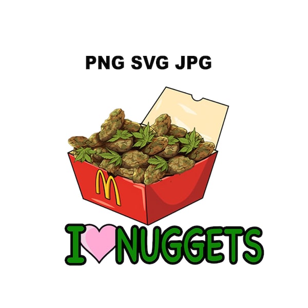 Weed Nugget Svg - Etsy