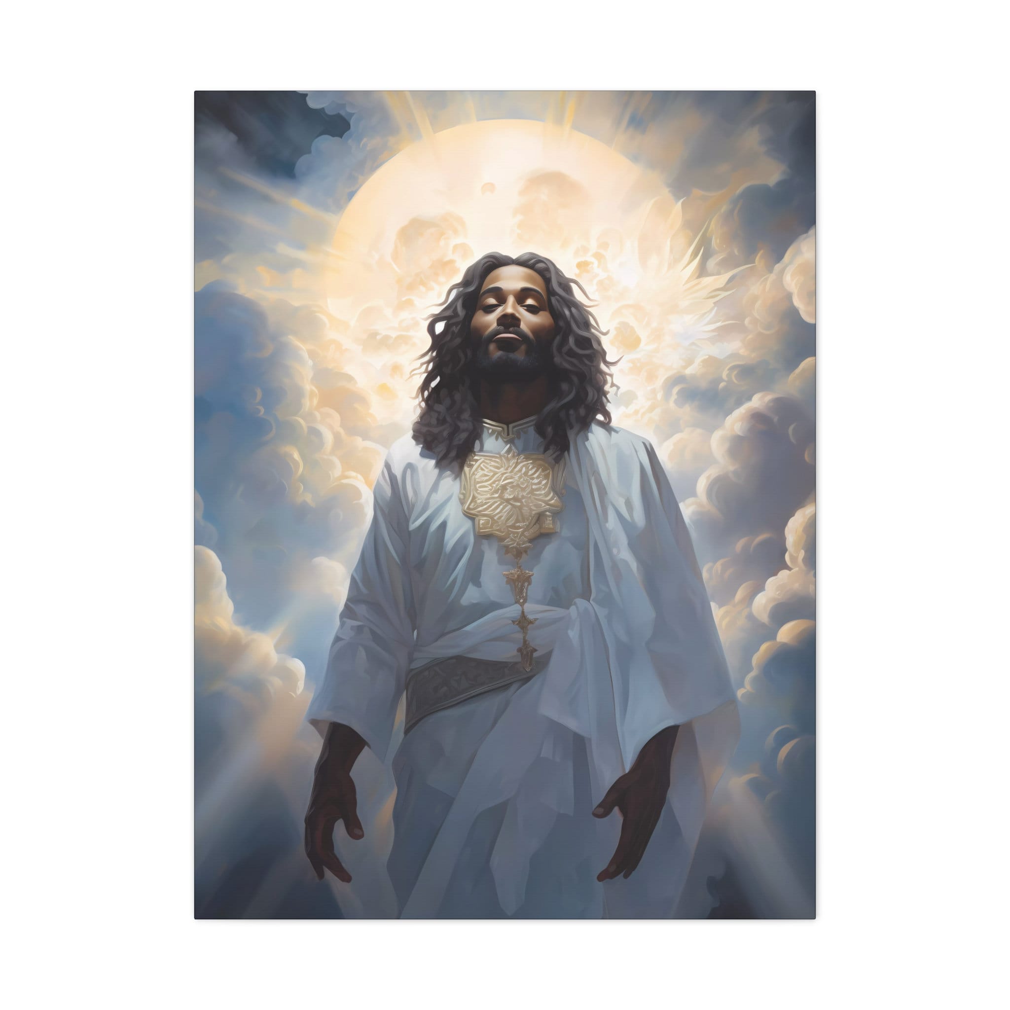 African American Art Black Jesus Wall Art Modern Art Religious ...