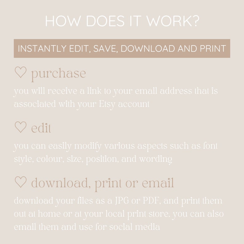 Editable Simple Wedding Invitation, Minimalist Cursive Wedding Invite ...