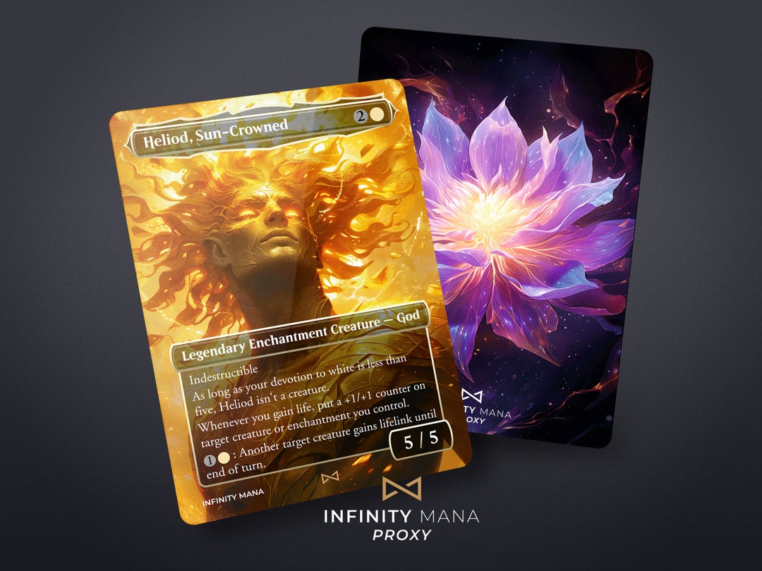 Heliod, Sun-crowned Proxy Card: Full Art Commander Card - Etsy