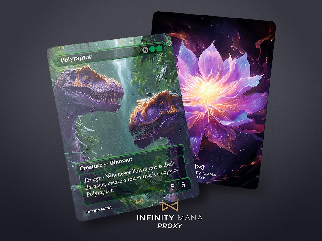 Polyraptor Proxy Card: Full Art Commander Card - Etsy