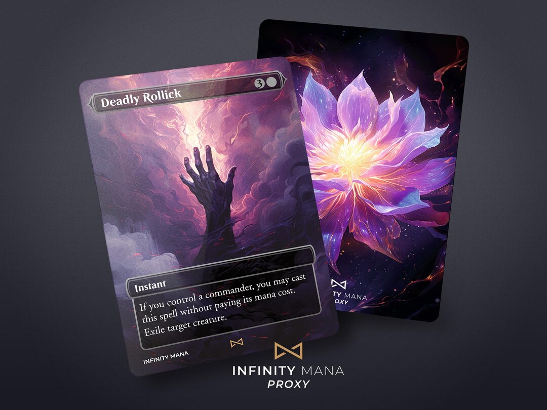 Deadly Rollick Premium Proxy Cards, Custom Card, Full Art - Etsy
