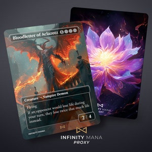 Bloodletter of Aclazotz Premium Proxy Cards, Full Art Commander Card - Etsy