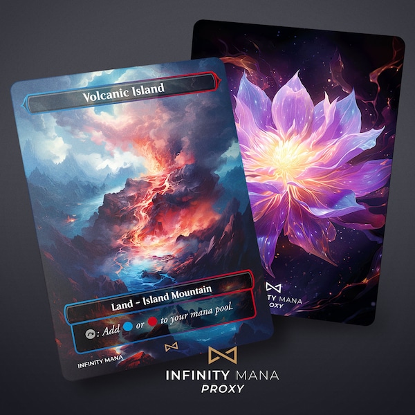 Mtg Full Card Art Island - Etsy