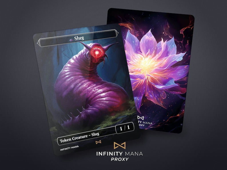 Slug Token Premium Proxy MTG Cards, Full Art Commander Card - Etsy