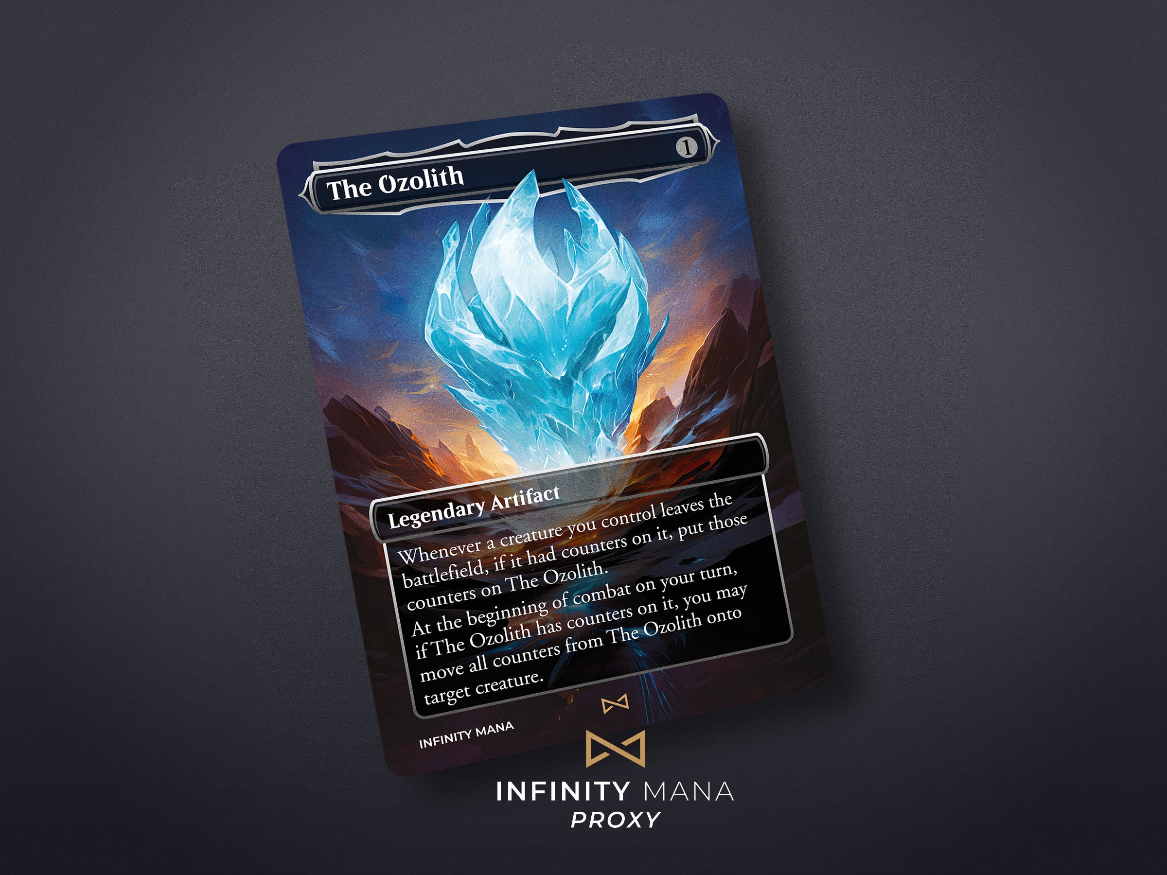 The Ozolith Premium Proxy MTG Cards Full Art Commander Card - Etsy UK