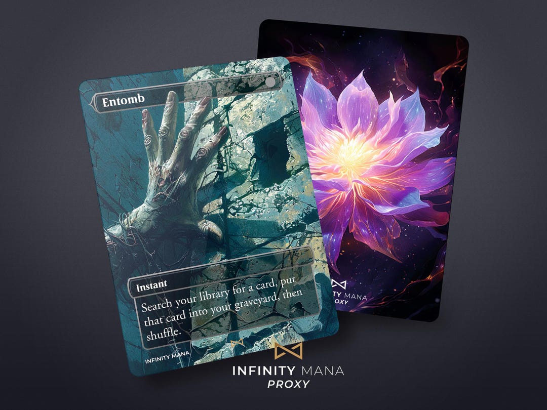 Entomb - Premium Proxy Cards, Full Art Commander Card - Etsy