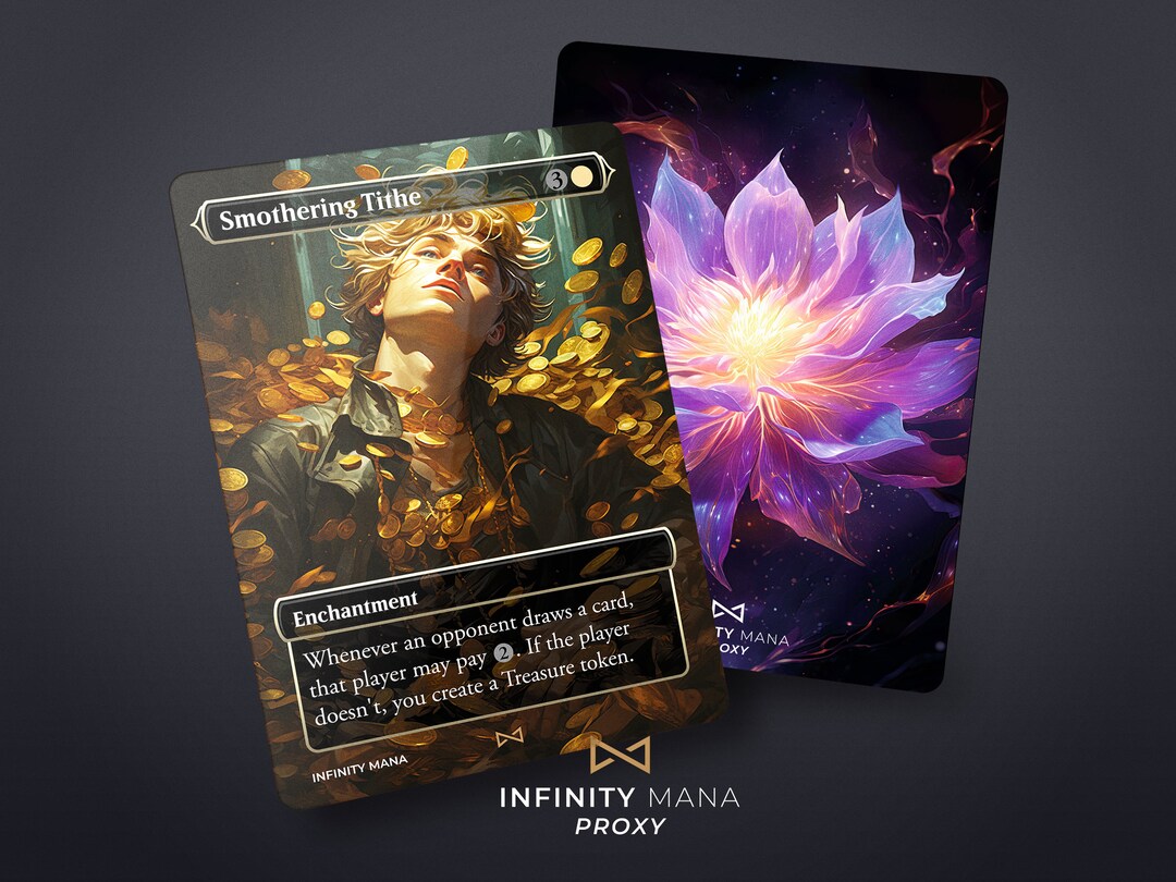 Smothering Tithe Premium Proxy MTG Cards, Full Art Commander Card - Etsy