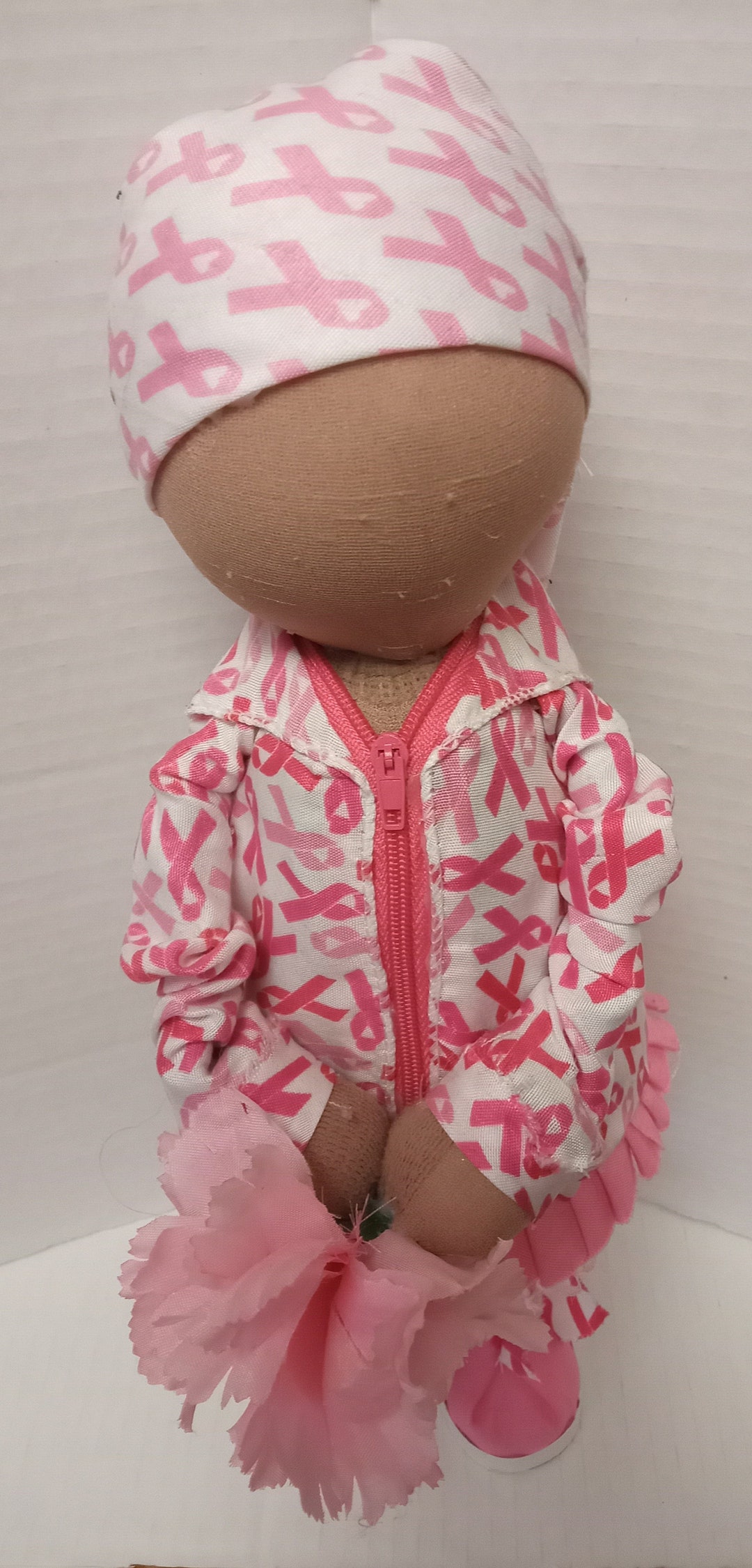 Novelty Breast Cancer Awareness Doll - Etsy