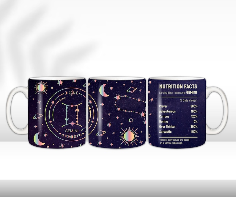 Zodiac Sign Mug - Etsy