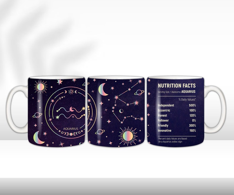 Zodiac Sign Mug - Etsy