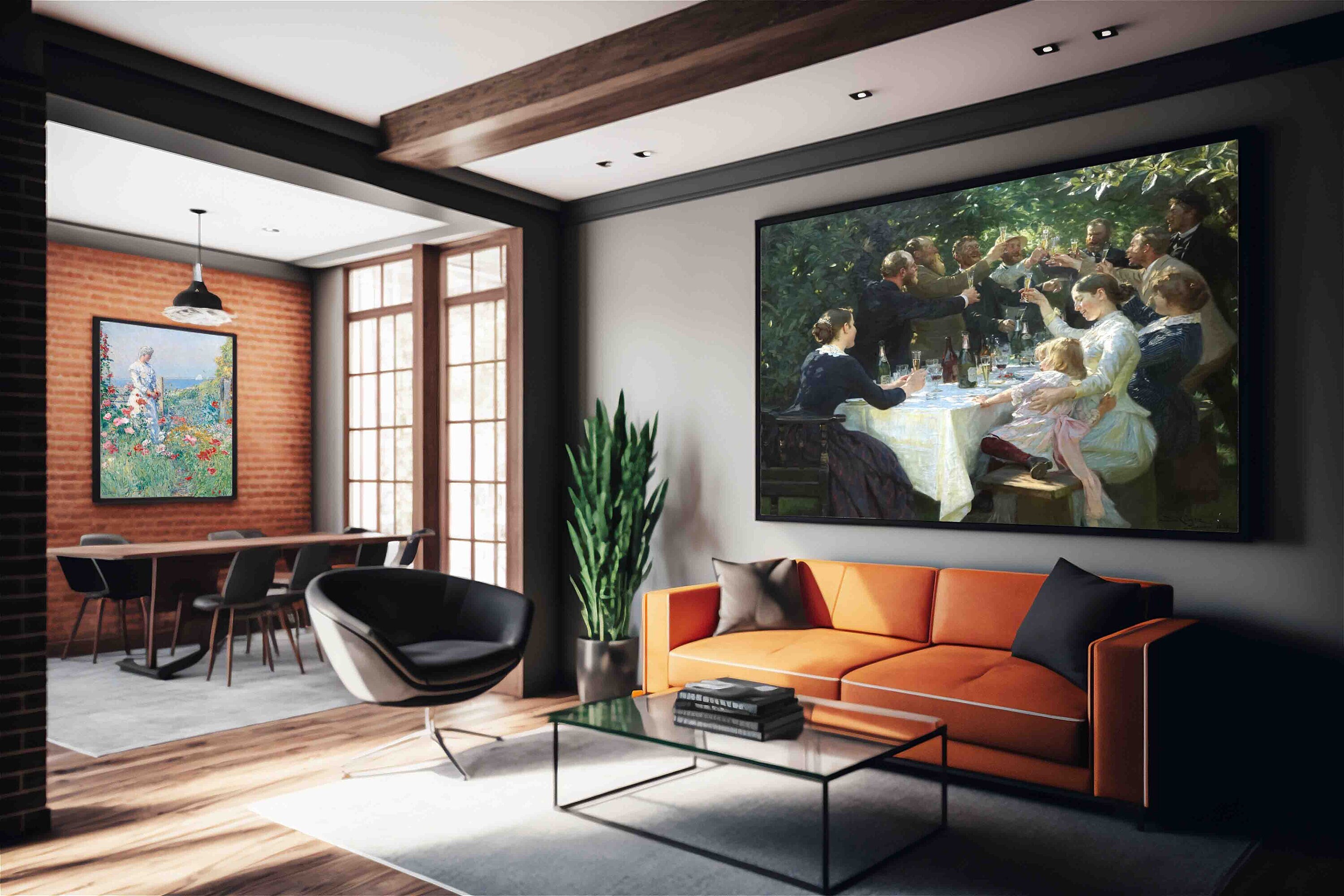 5 Printable Paintings Digital Files for Wall Art - Etsy