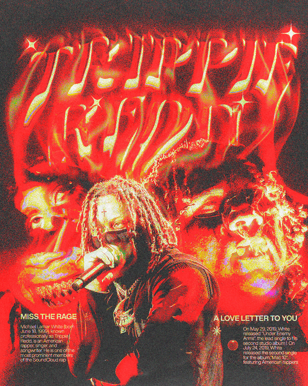 Trippie Redd RAPSTAR Poster Digital Print Download Printable Art ...