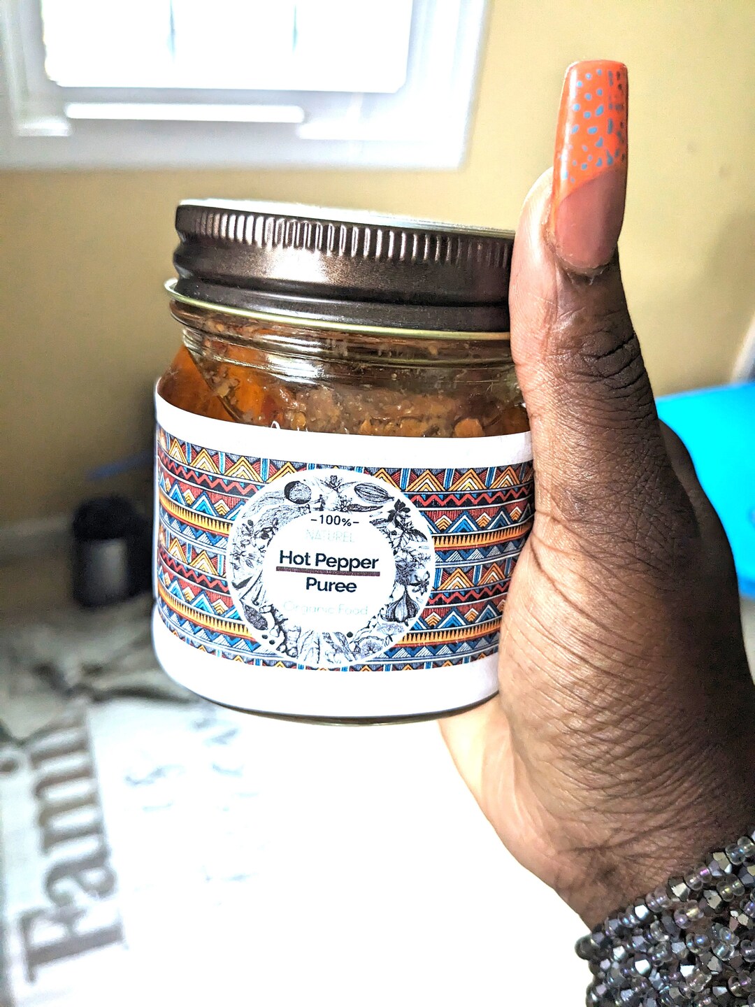 African Hot Pepper Puree - Etsy