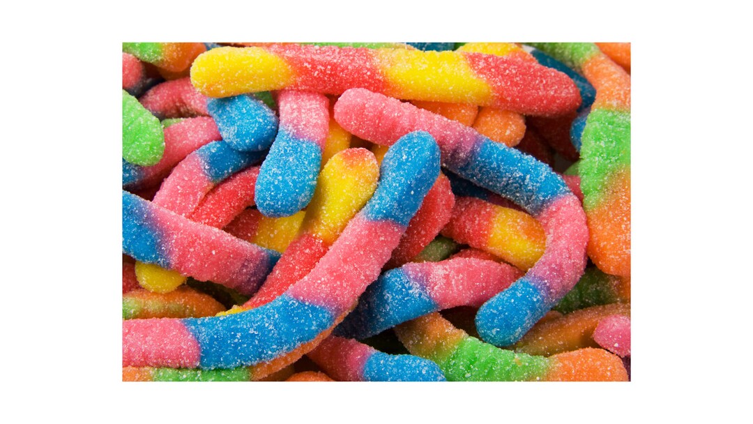 Sour Freeze Dried Worms, Freeze Dried, Freeze Dried Candy, Candy for ...