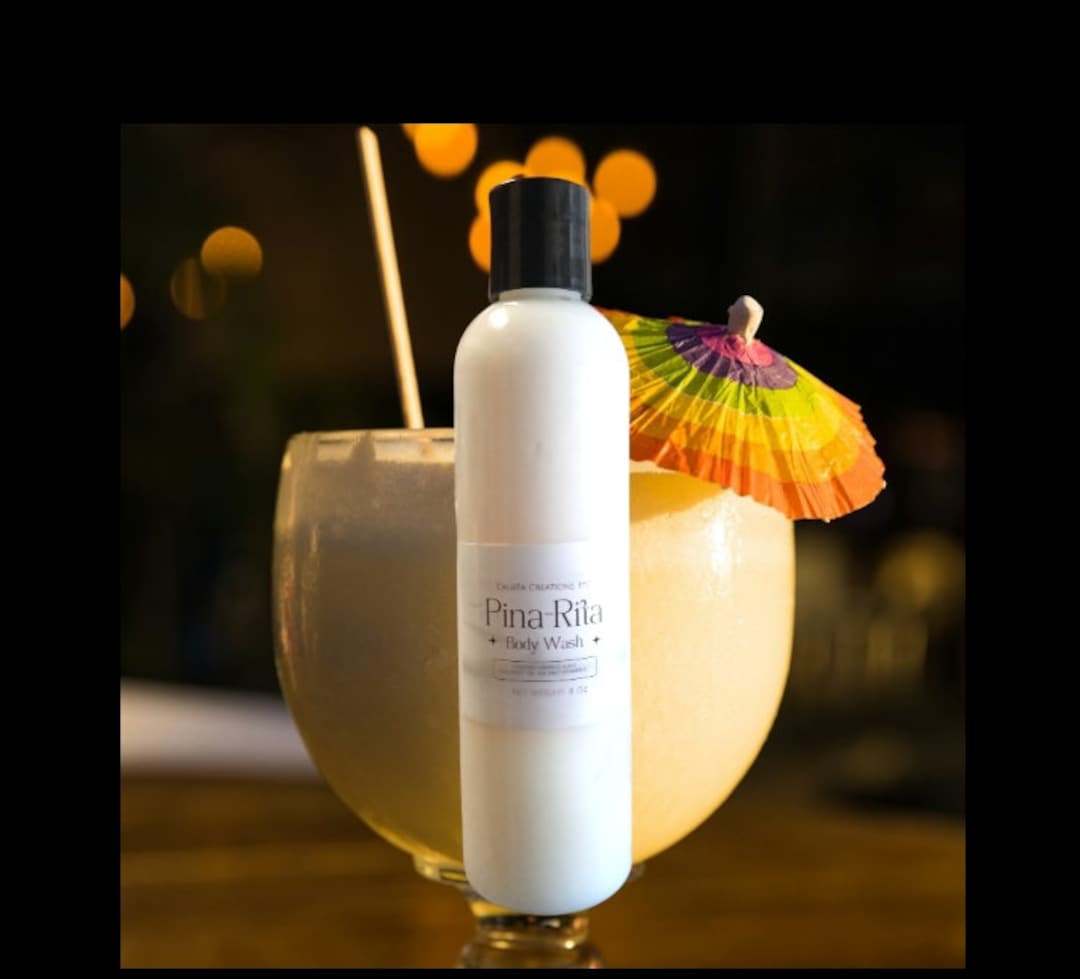 Pina-rita Body Wash, Pina Colada, Pineapple, Liquid Soap, Bubble Bath ...