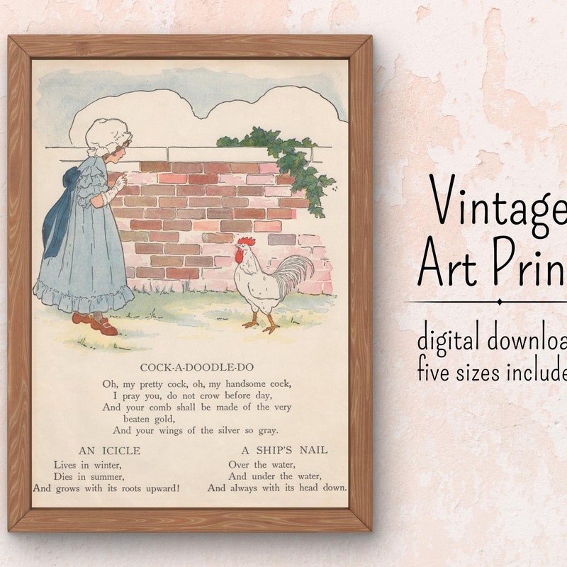 Mother Goose Prints - Etsy