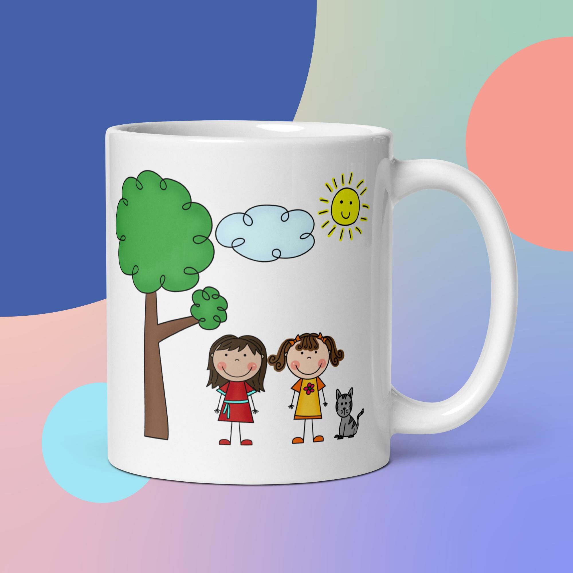 Best Friends Girls Witty Definition white Glossy Mug - Etsy