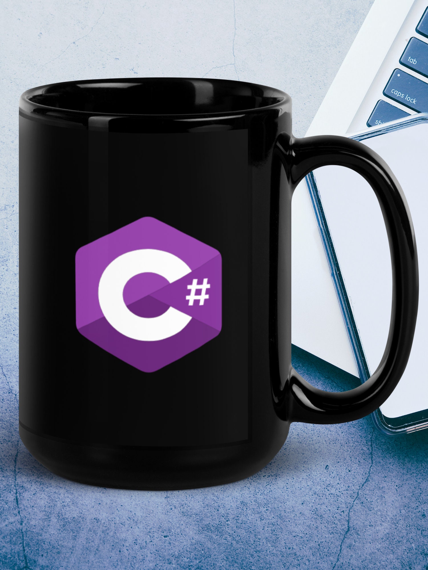 C# Coffee Preparation Code - Black Glossy Mug - Etsy