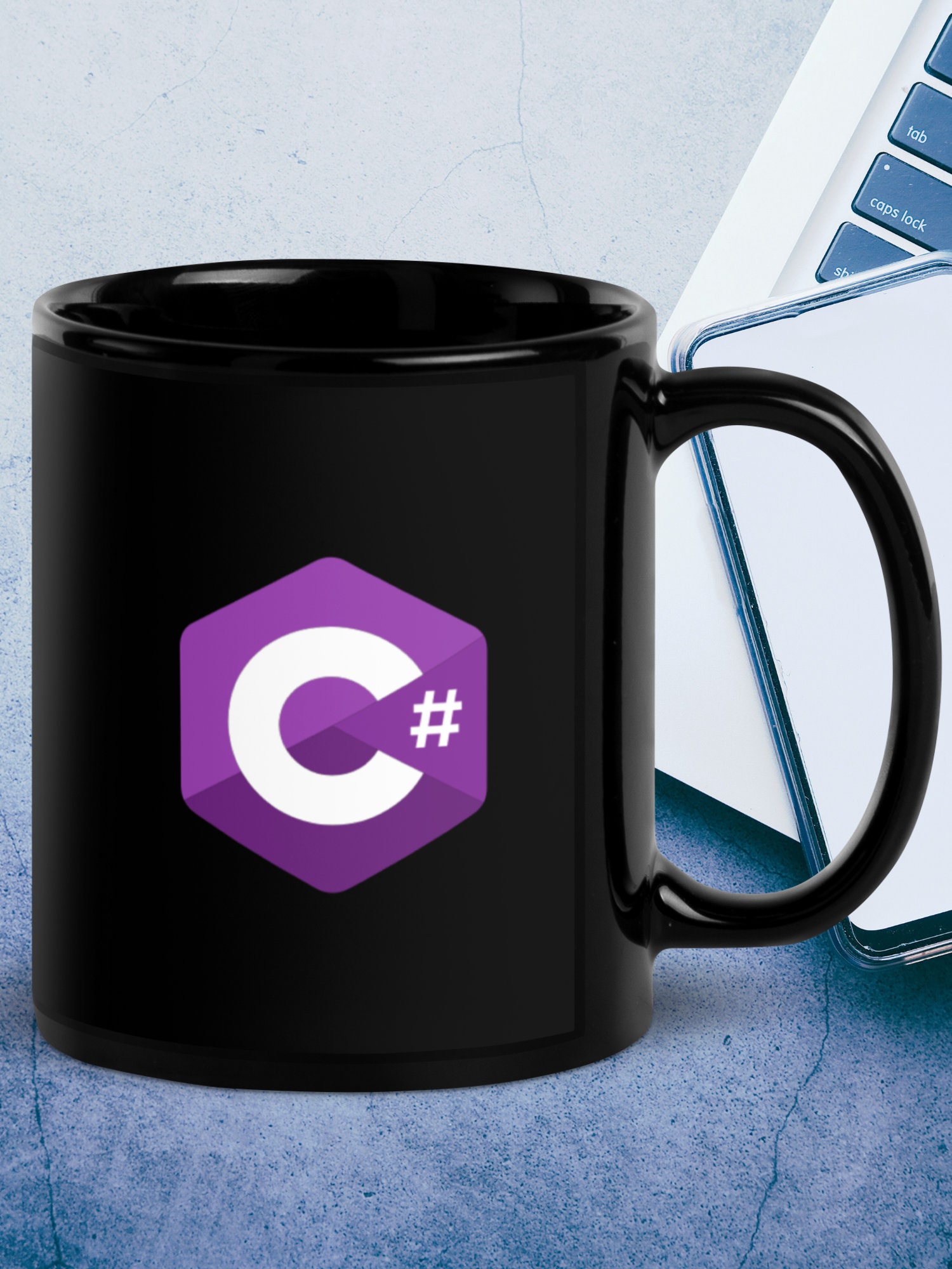 C# Coffee Preparation Code - Black Glossy Mug - Etsy