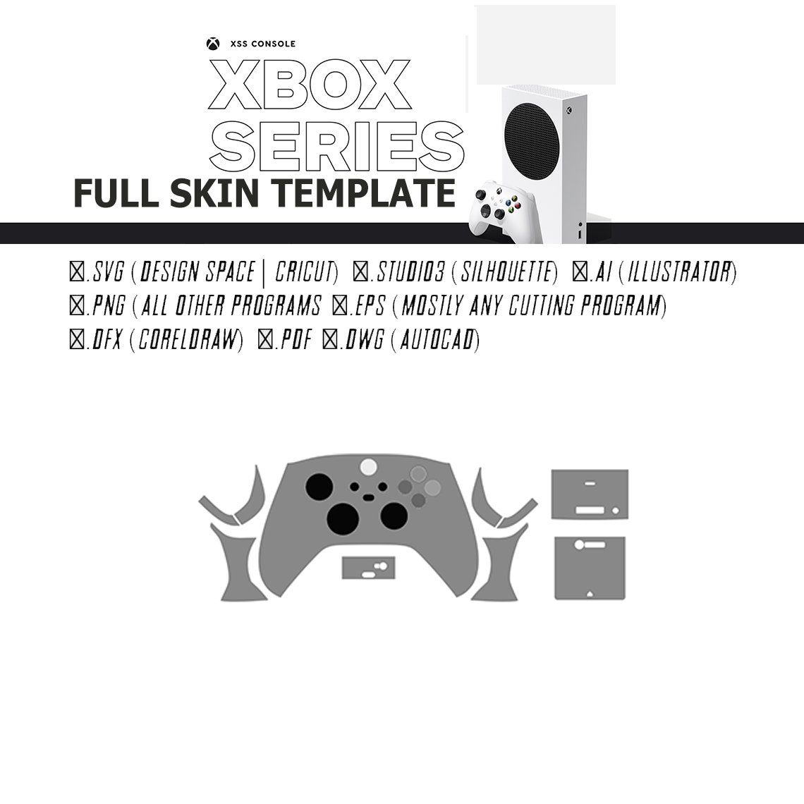 Xbox 360 Controller Skin Template