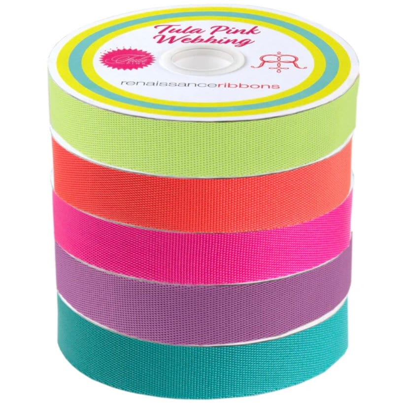 Tula Pink Neon Everglow 1” Webbing - Lunar Orange - Etsy