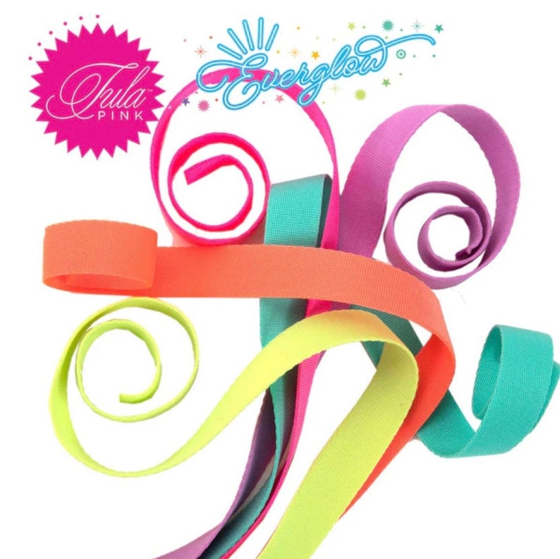 Tula Pink Neon Everglow 1 Webbing Mystic Purple - Etsy Tula Pink Neon Everglow 1 Webbing Mystic Purple - Etsy