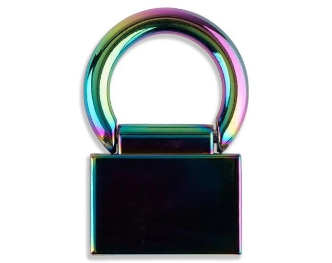 Edge Connector Strap Anchor Hardware - Rainbow (set of 4) - Etsy