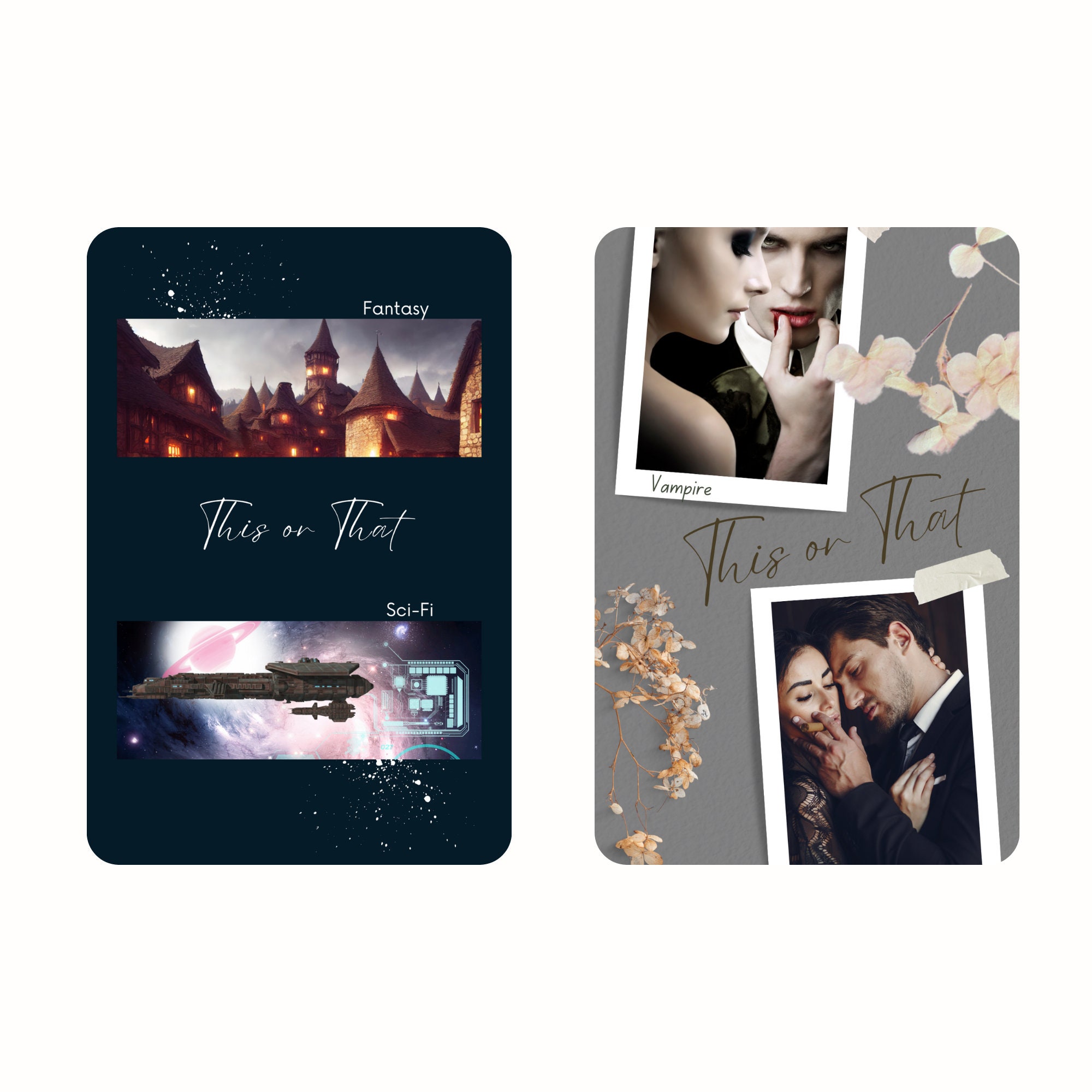 10 Canva THIS OR THAT Bookish Templates | Authors | Readers ...