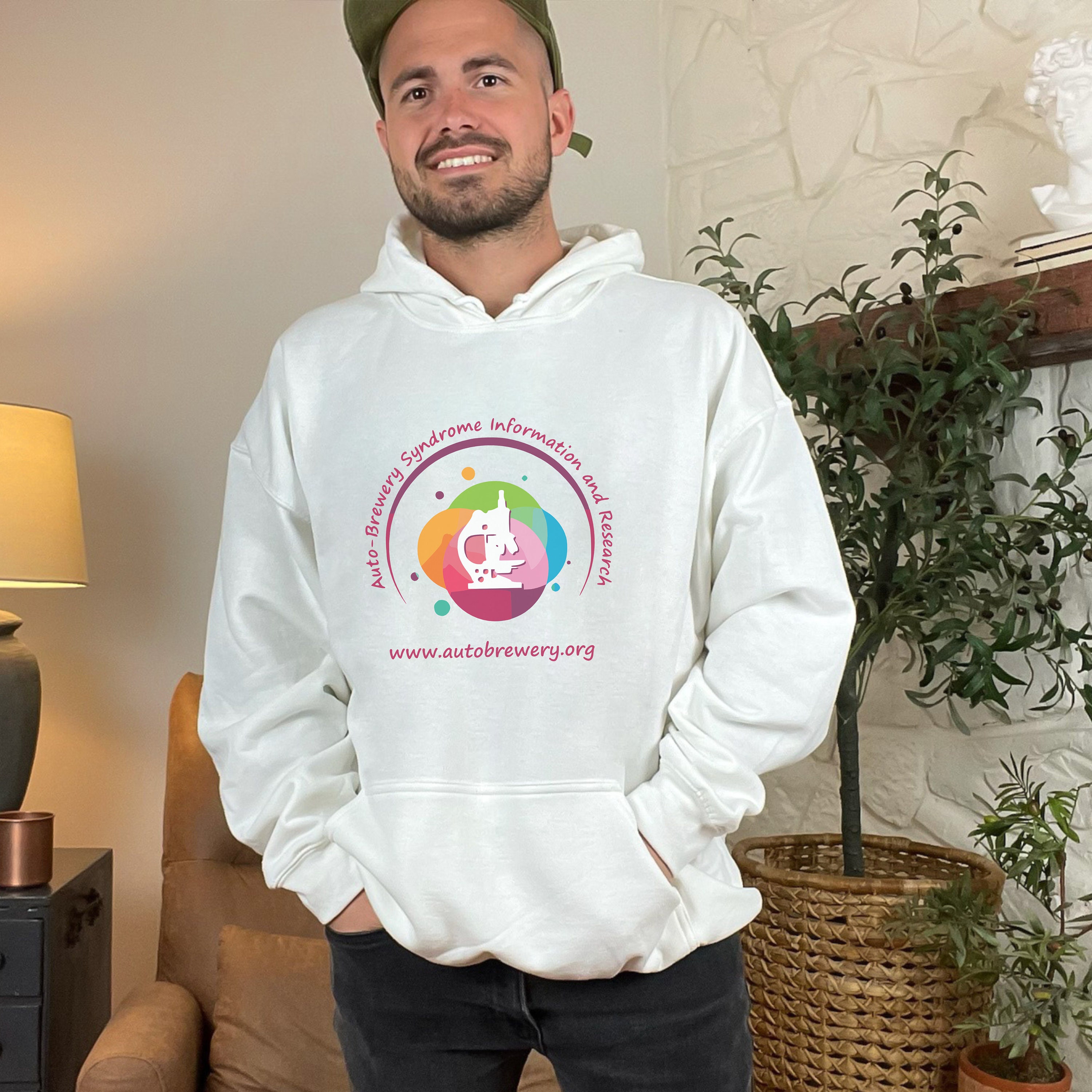 Auto Brewery Syndrome ABS Logo Hooded Sweatshirt - Etsy