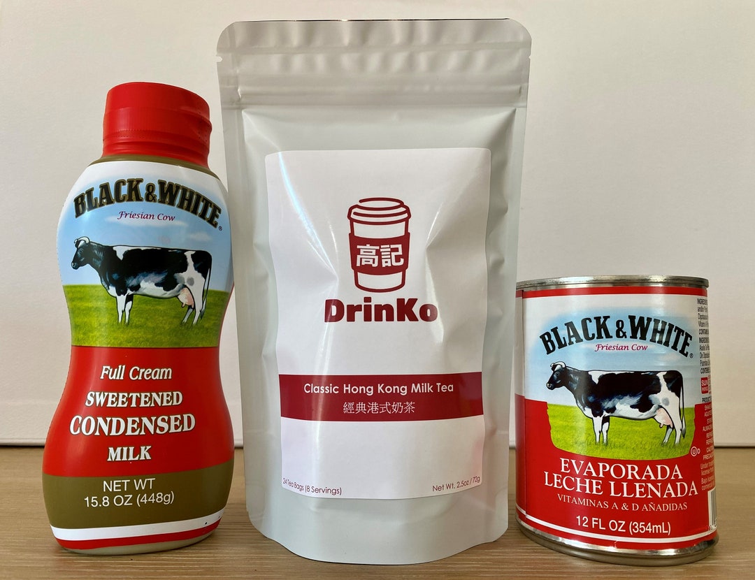 Classic Hong Kong Milk Tea Bags 8 Servings With Evaporated - Etsy