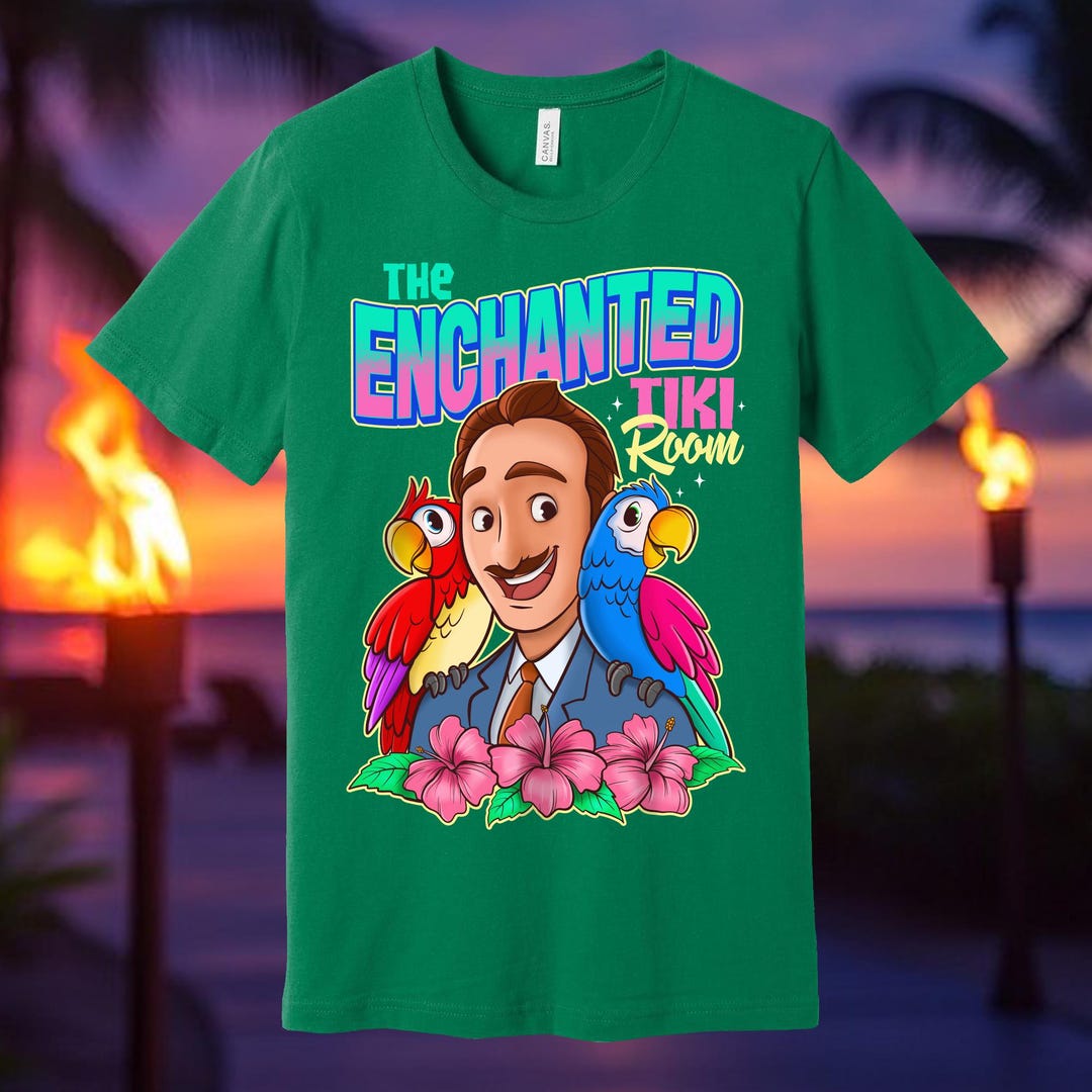 Enchanted Tiki Room T-shirt, Walt Disney Tee, Disneyland Shirt, Magical ...