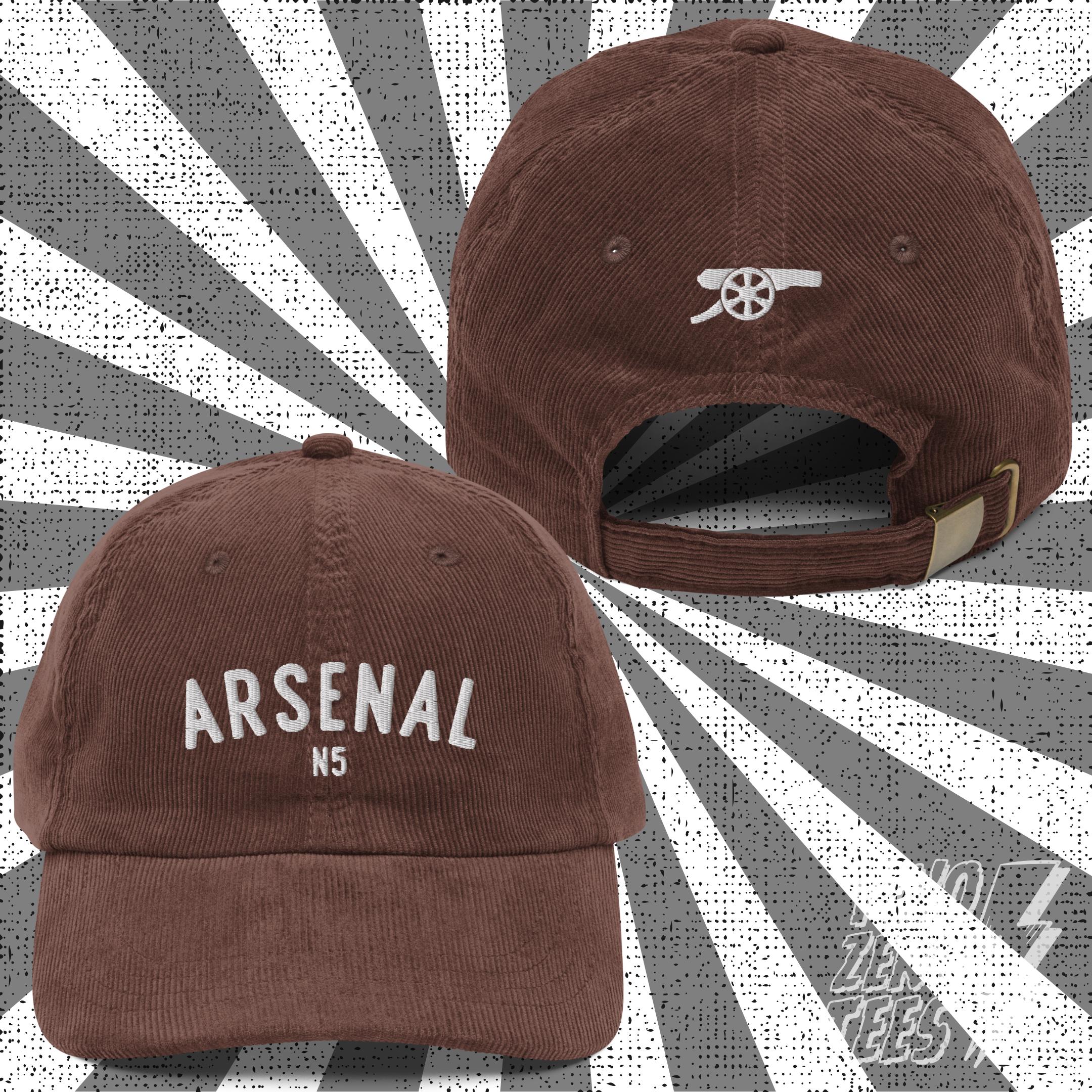 Arsenal N5 Corduroy Cap: Vintage Style Dad Hat - Etsy