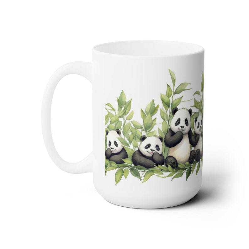 Mug With Pandas, Mug Gift, Pandas, Coffee Mug, Tea Mug, Chocolate Mug ...